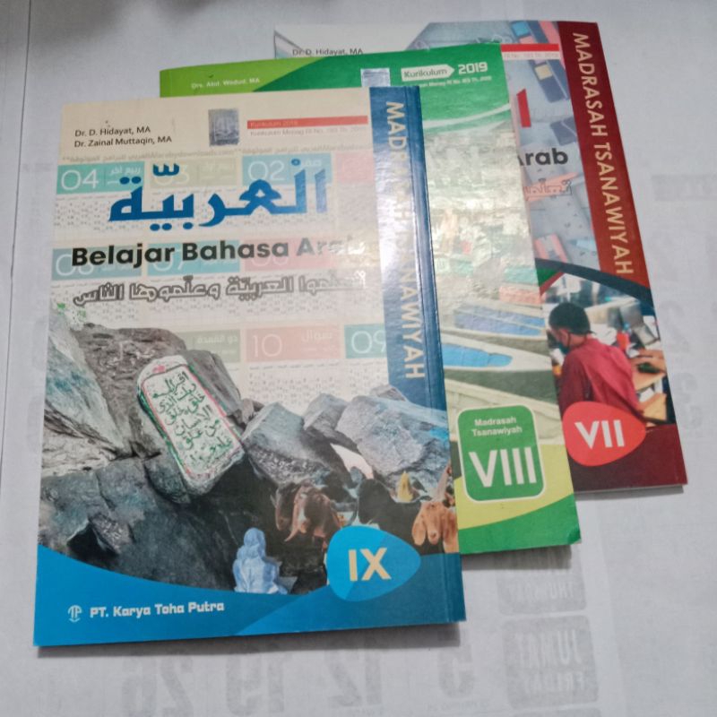 Jual Bahasa arab toha putra kelas 7 8 9 kurikulum 2019 MTS madrasah tsanawiyah | Shopee Indonesia