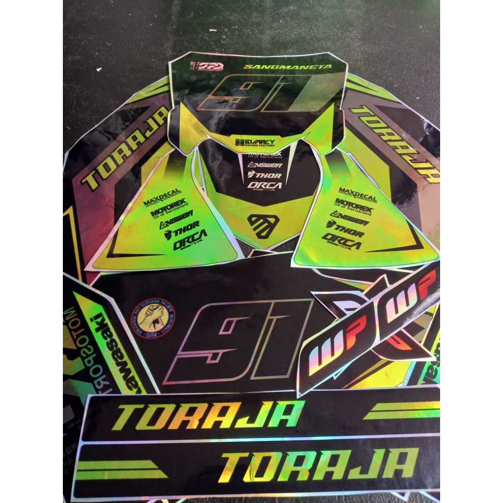 Jual STIKER DECAL SEGALA JENIS MOTOR BISA CUSTOM NAMA NOMOR DLL ...