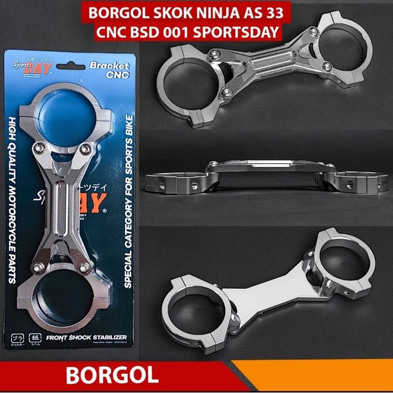 Jual Borgol Shock Ninja R SS RR RX king CNC sport Day | Shopee Indonesia