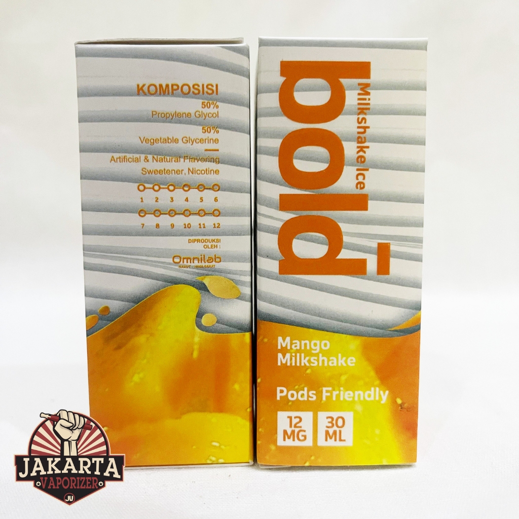 Jual PODS FRIENDLY BOLD MANGO MILKSHAKE 30ML 12MG BY ZNAKE X MAJAPAHIT ...