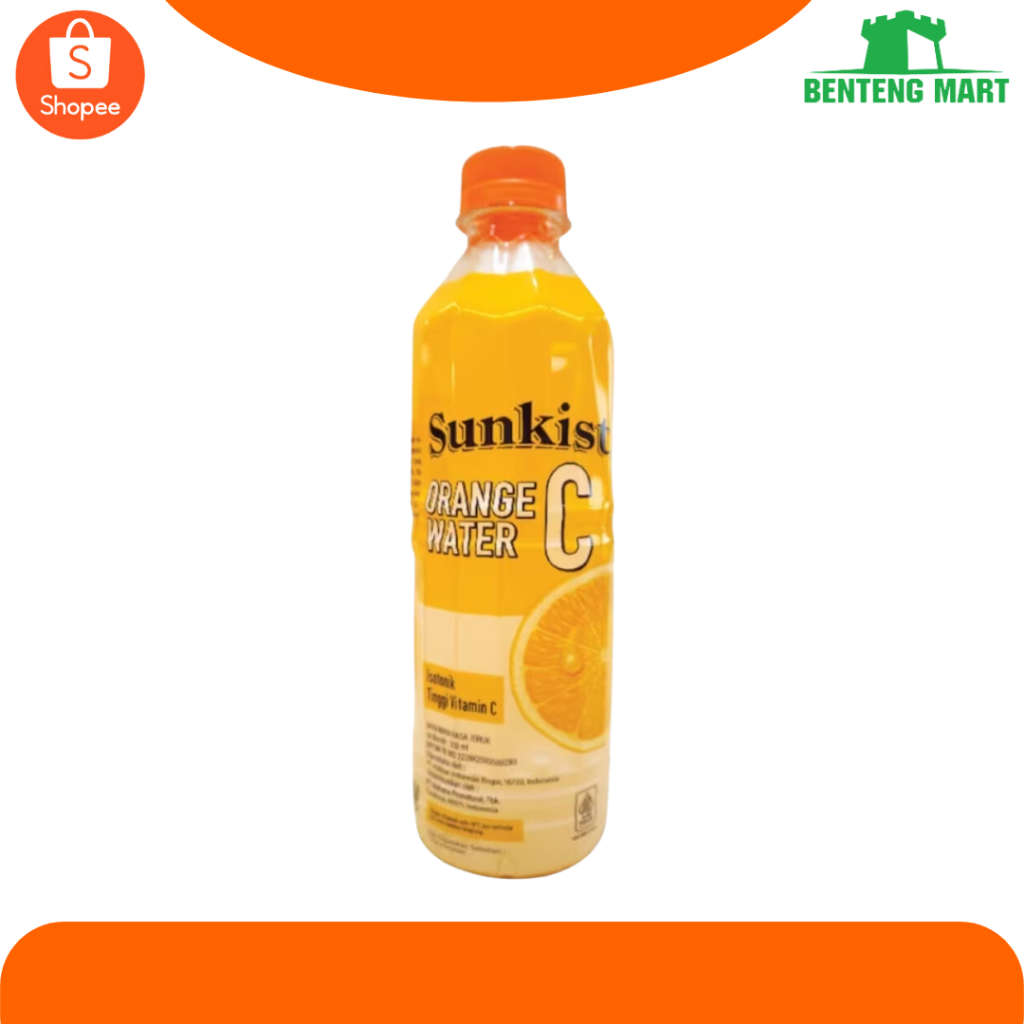 Jual SUNKIST ORANGE WATER C 330 ML | Shopee Indonesia