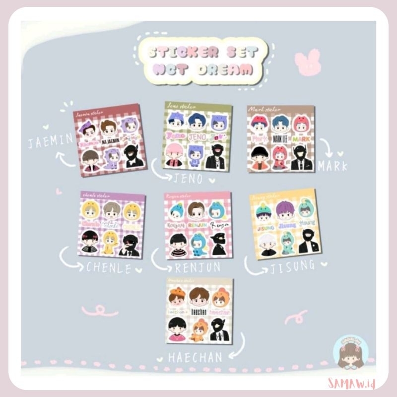Jual Stiker Set NCT Dream I | Shopee Indonesia
