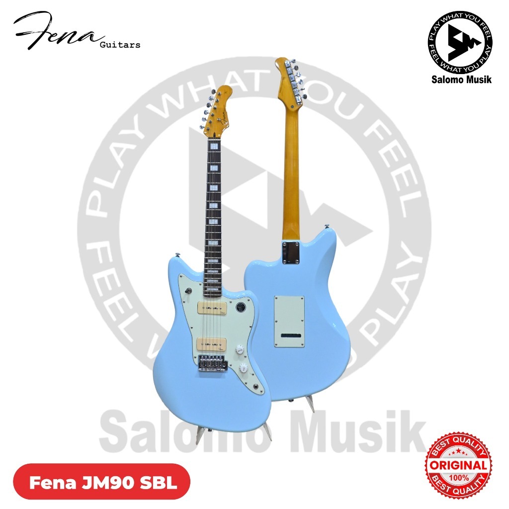 Jual Gitar Elektrik Fena Jazzmaster JM90 Original Varian Warna | Shopee ...