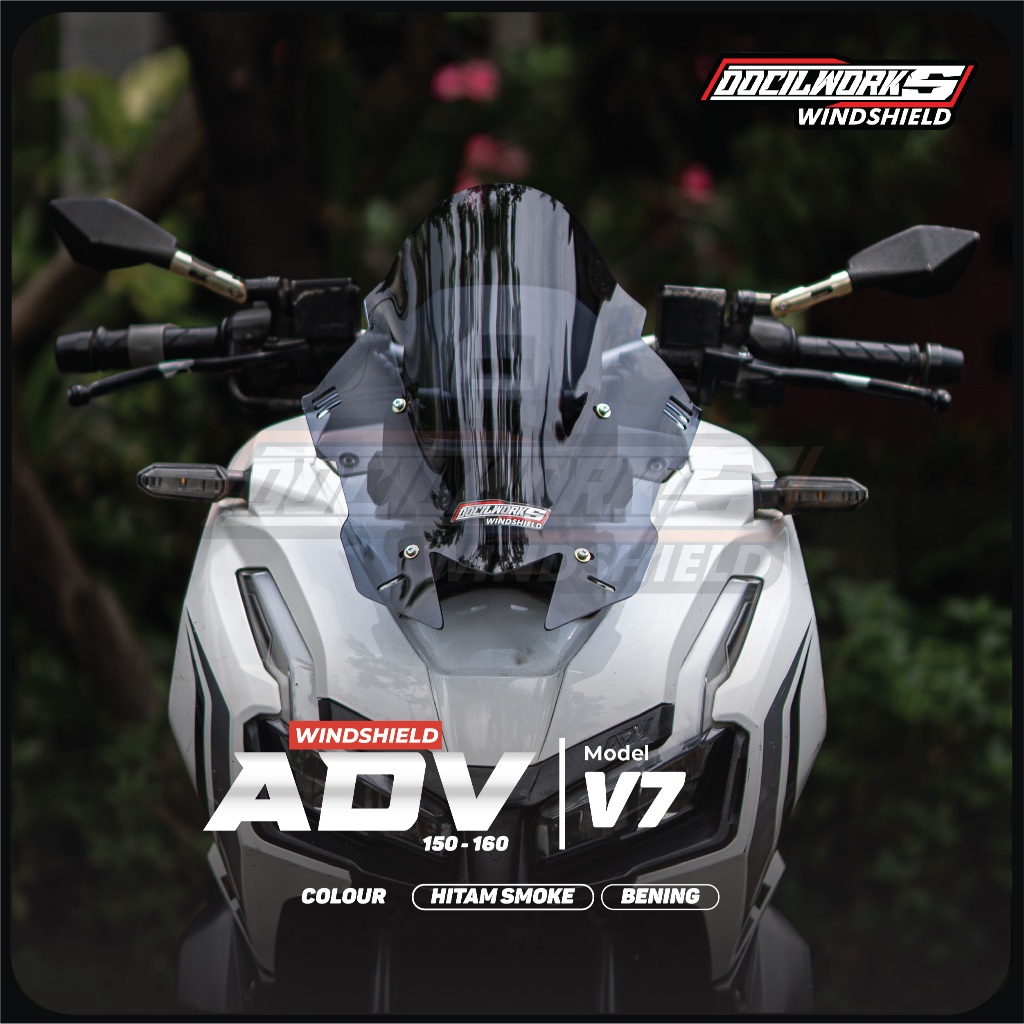 Jual Docilworks - Visor Windshield TDR V7 ADV 150 ADV 160 | Shopee ...