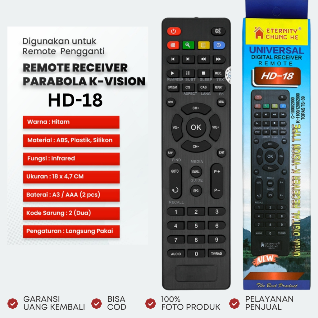 Jual remote receiver digital parabola multi Bromo Multi HD18 C2000 New K1100 K1200 K2000 C1000 ...