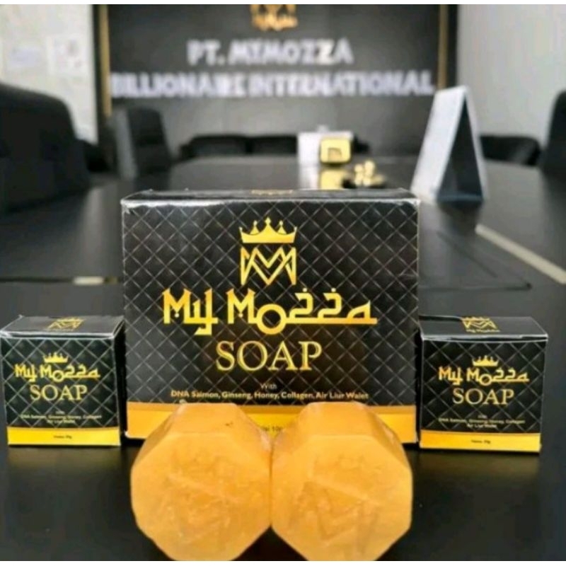 Jual SABUN MY MOZZA | MY MOZZA SOAP FACE AND BODY 30gr | MENCERAHKAN ...