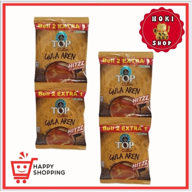 Jual Top Coffe Gula Aren 1renceng 15pcs / Top Kopi Gula Aren Renteng ...