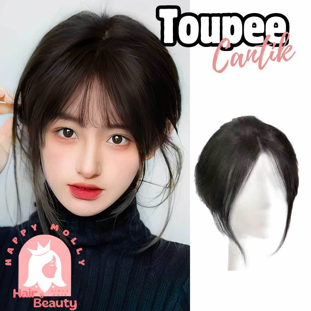 Jual Toupee Poni Wanita Korean Style - Rambut Palsu - Hair Clip Wig ...