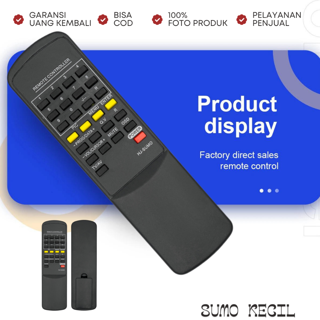 Jual REMOTE SUMO TV SUMO KECIL DIGITEC POLYTRON | Shopee Indonesia