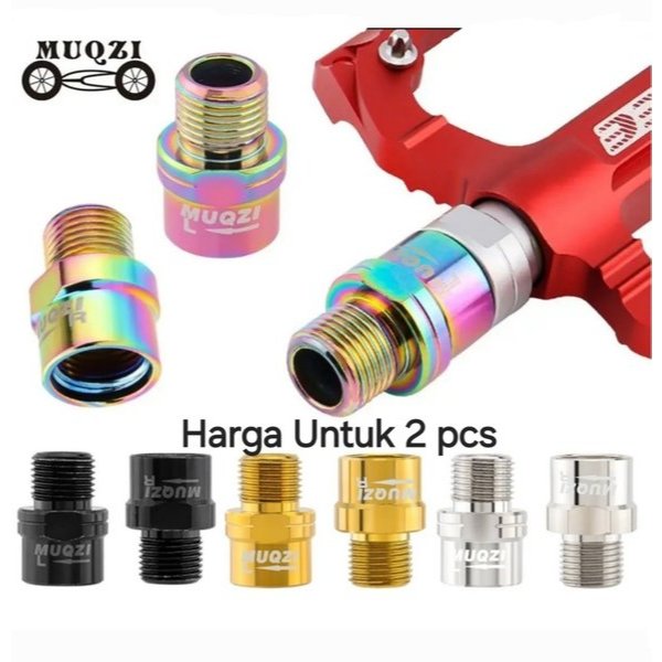 Jual Muqzi Sambungan Pedal Sepeda Adaptor Extender Pedal Crank Arm Sepeda | Shopee Indonesia