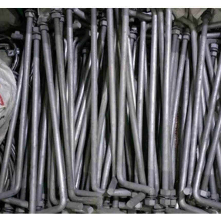 Jual Baut Angkur L M 16 X 40 Cm Anchor Bolt L 5/8 inch Panjang 40 Cm ...