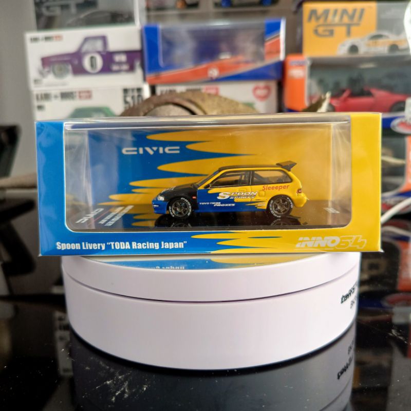 Jual inno64 honda civic ef9 spoon livery by toda racing Japan | Shopee ...