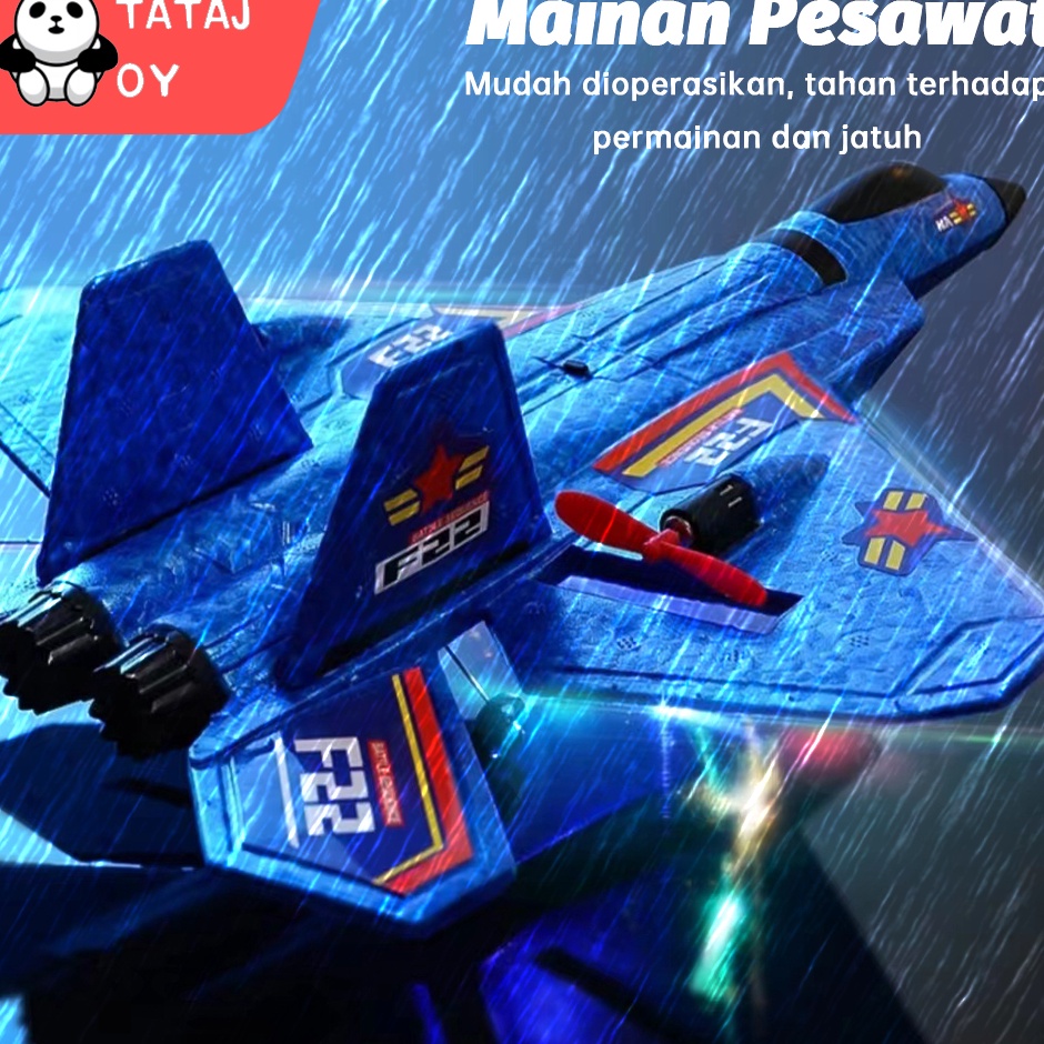 Jual TATAJOY Mainan Pesawat Terbang Remote Control RC F22 Terbang ...