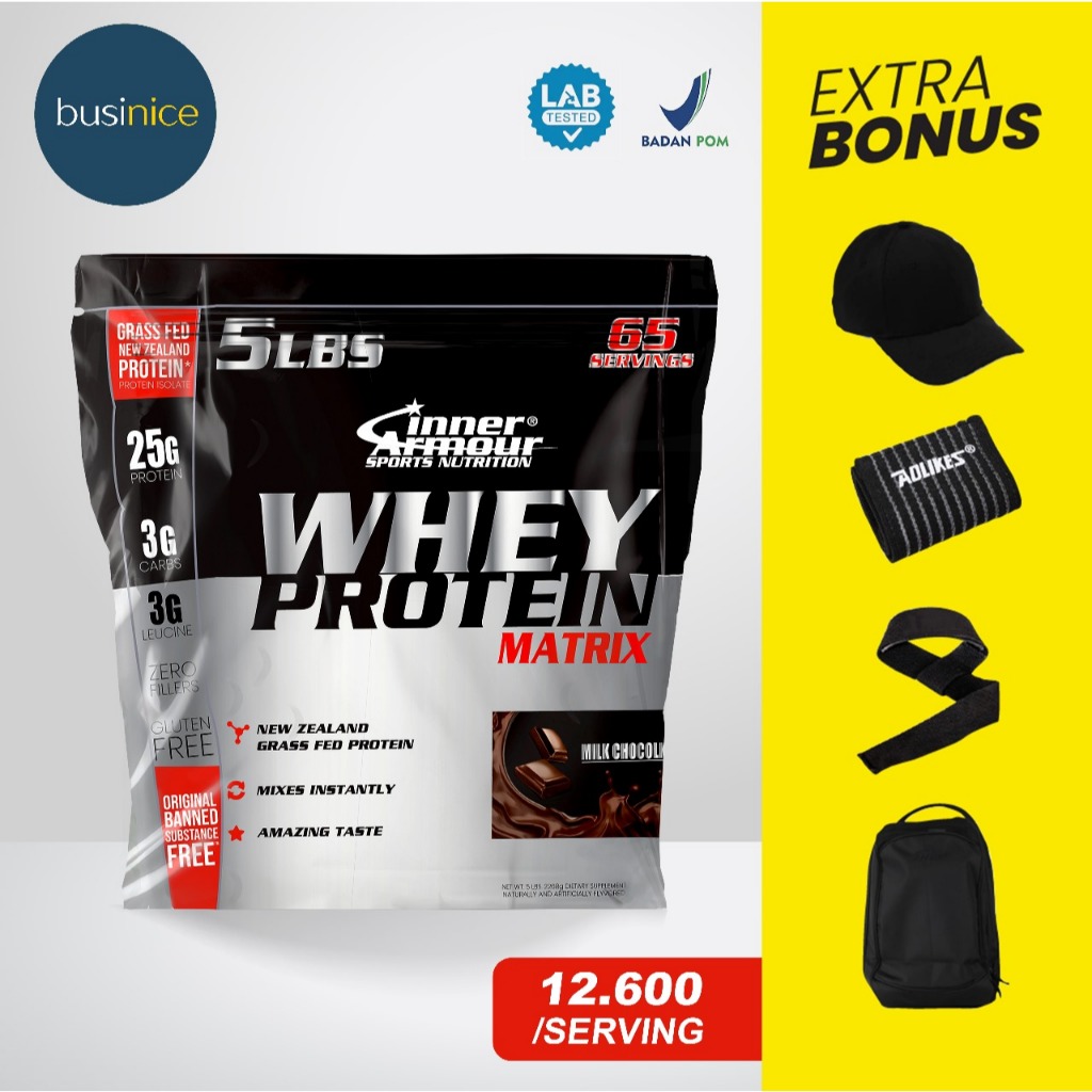 Jual Inner Armour Whey Protein Matrix 5 Lbs Suplemen Fitnes BPOM Non ...