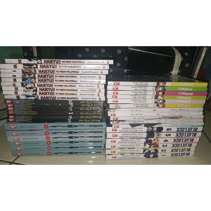 Jual Preloved Manga Haikyuu / Horimiya / SpyXFamily / Owari no Seraph ...