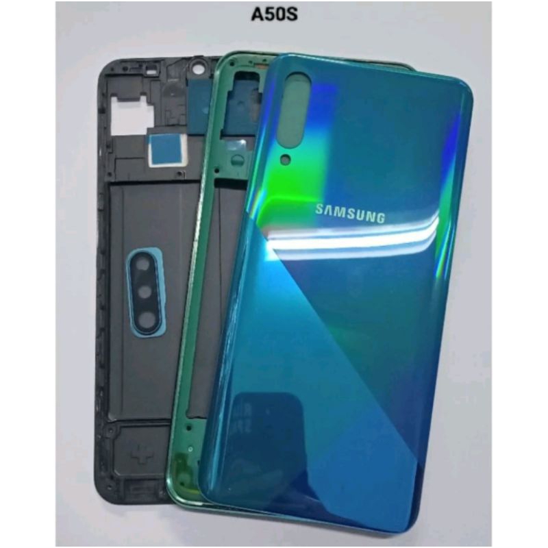 Jual KESING HOUSING CASING FULL SET SAMSUNG GALAXY A50S FRAME + BEZEL ...