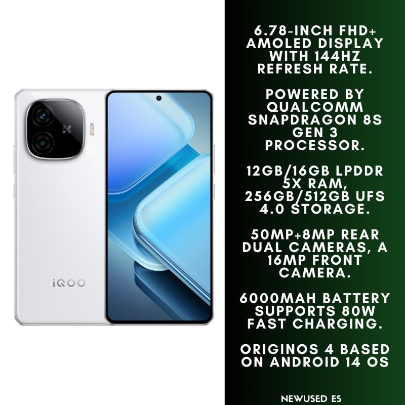 Jual VIVO IQOO Z9 TURBO 12/256 GB - CHINA ROM - IMEI BEA CUKAI | Shopee ...