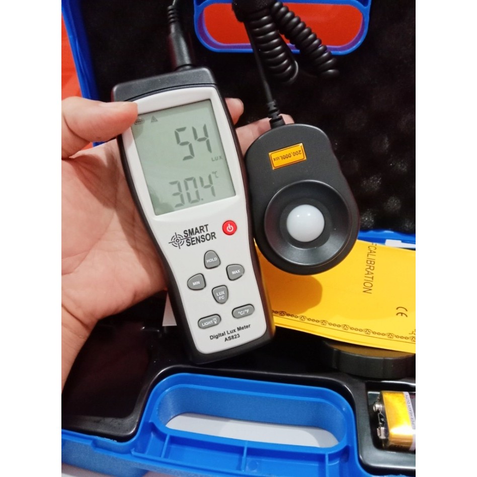 Jual Lux Meter Digital with Certificate Calibration Smart Sensor ...