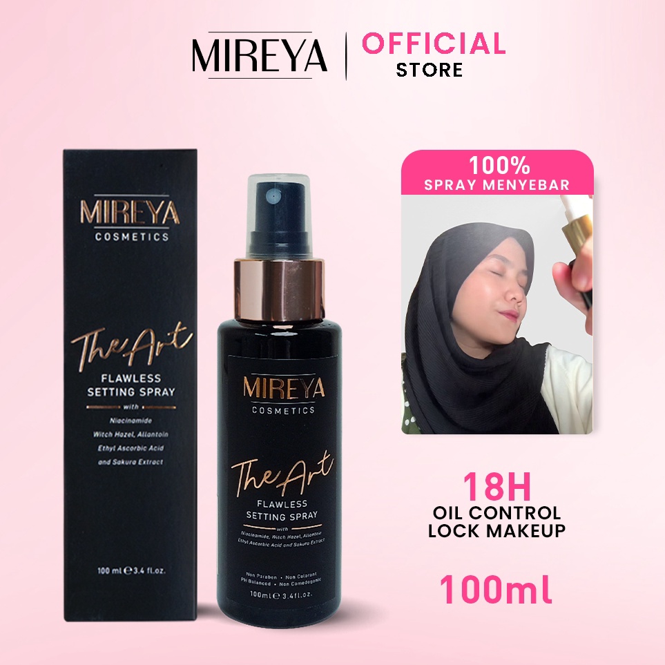 Jual ART N98Q Mireya The Art Flawless Setting Spray 1ml Setting Spray ...