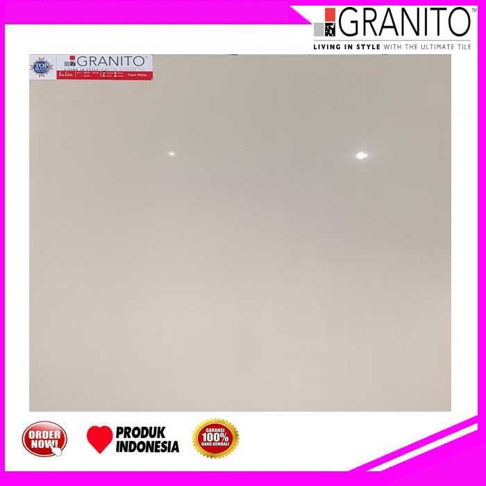 Jual Granito Salsa Crystal Pearl White POLISHED 60x60 cm | Shopee Indonesia