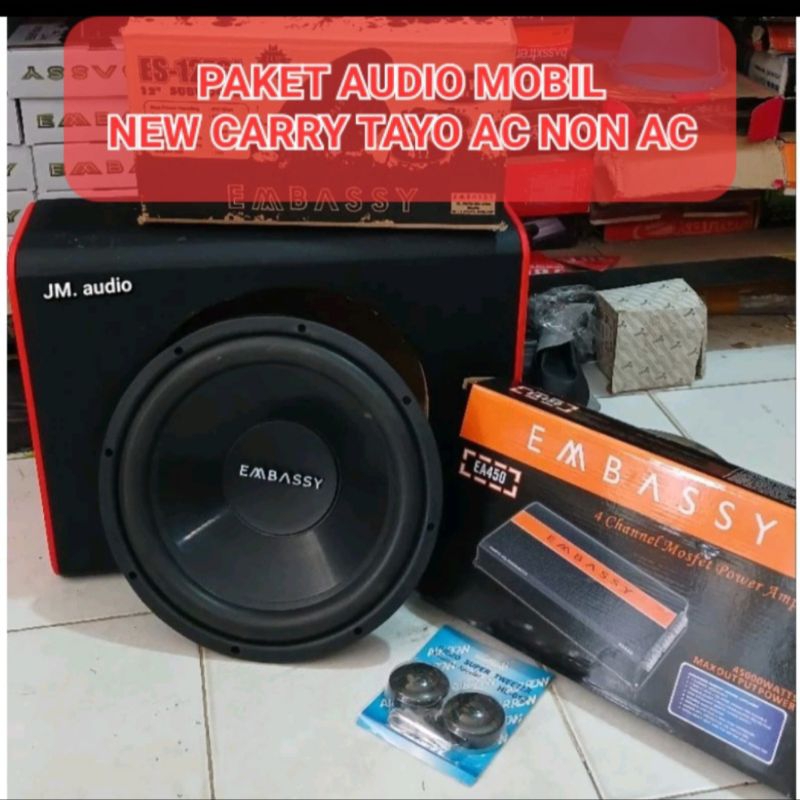 Jual Paket Audio Mobil EMBASSY ( Khusus New Carry AC Non Ac ) | Shopee ...