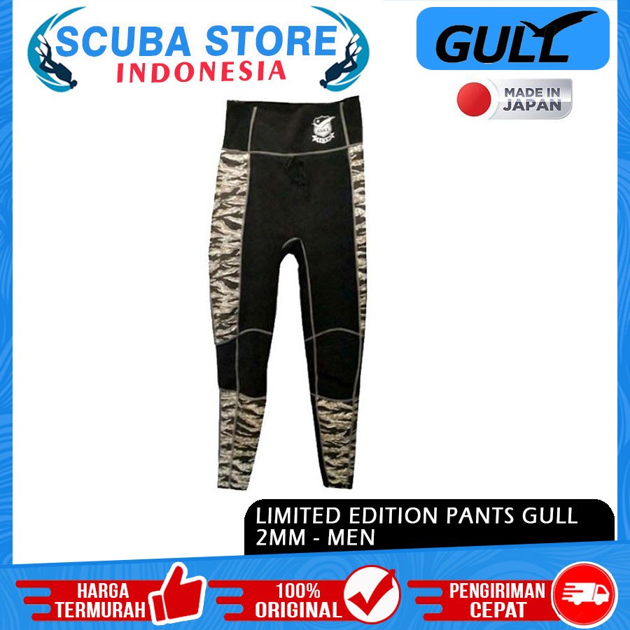 Jual GW-6609 Long Pants Gull Tiger Camo Camoflage 1mm Limited Edition ...