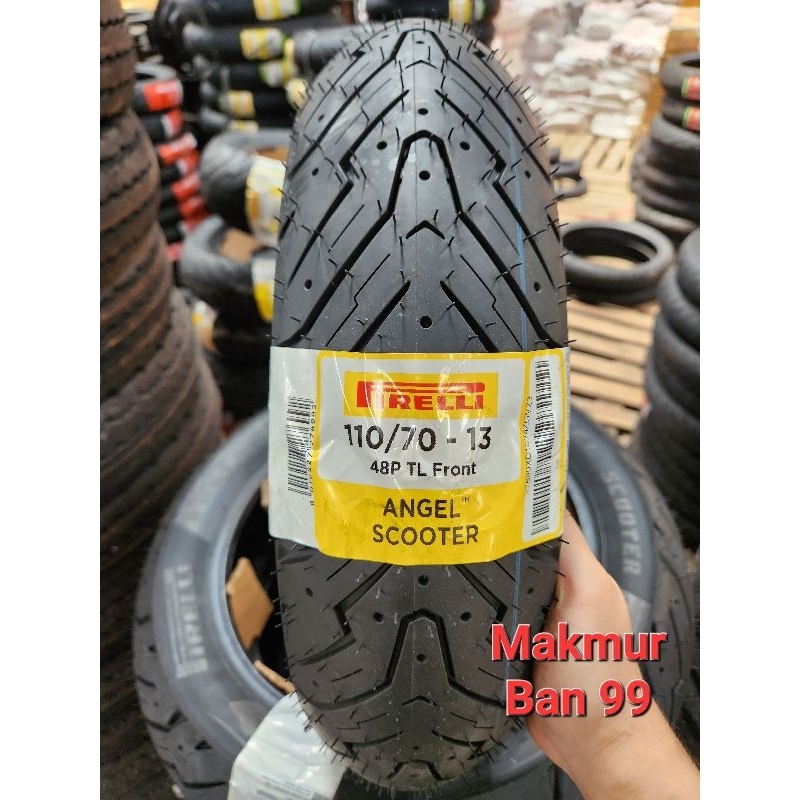 Jual Ban Pirelli 110/70-13 Angel Scooter Tubeless | Shopee Indonesia