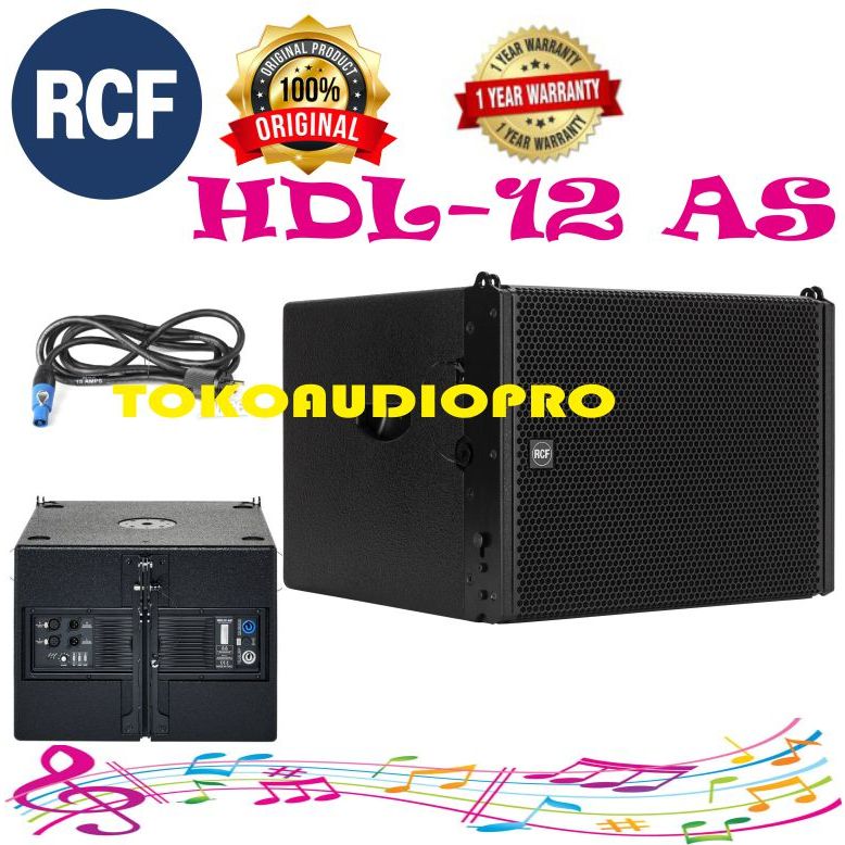Jual Subwoofer Aktif RCF HDL-12As 12 Jual Subwoofer Aktif RCF HDL-12As 12
