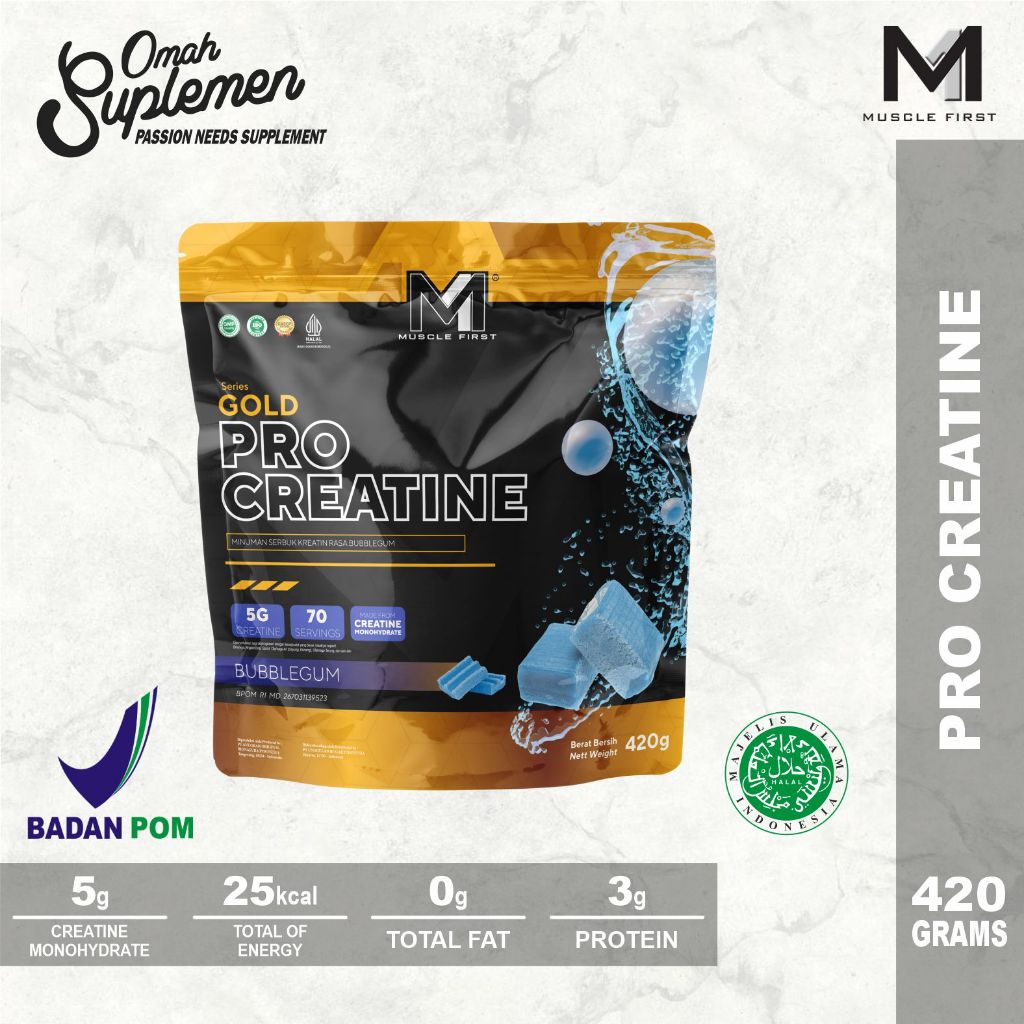Jual M1 Muscle First Gold Pro Creatine 420gr M1 Creatine 420gr pouch ...