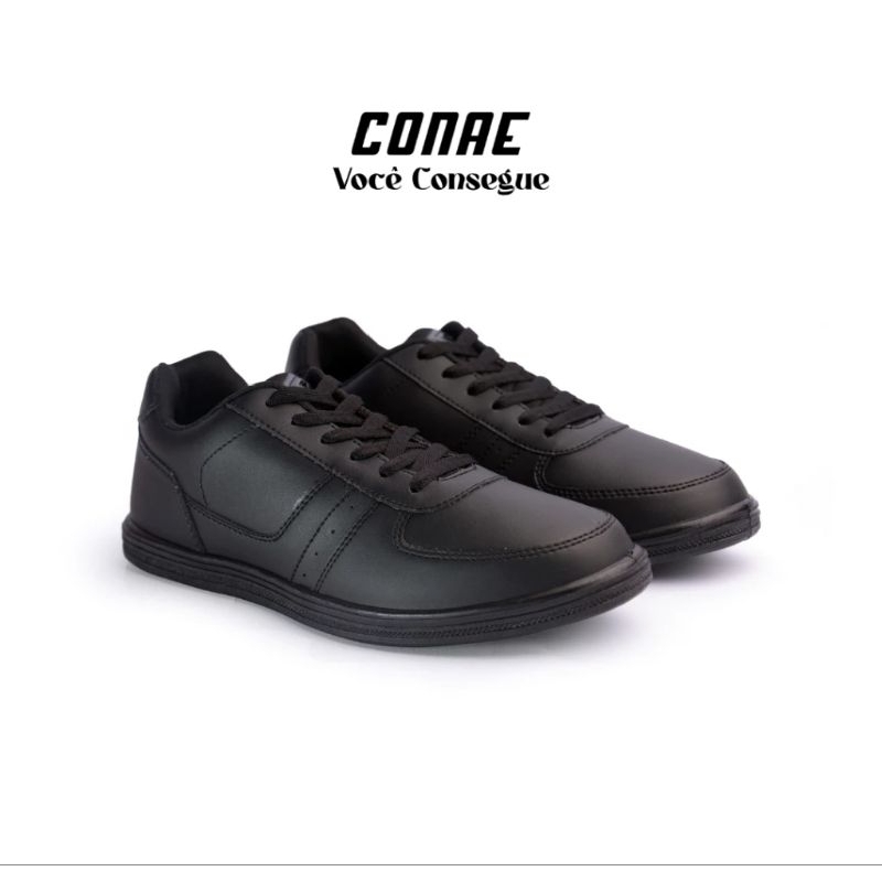 Jual CONAE Sepatu Sneakers Minataur hitam remaja | Shopee Indonesia