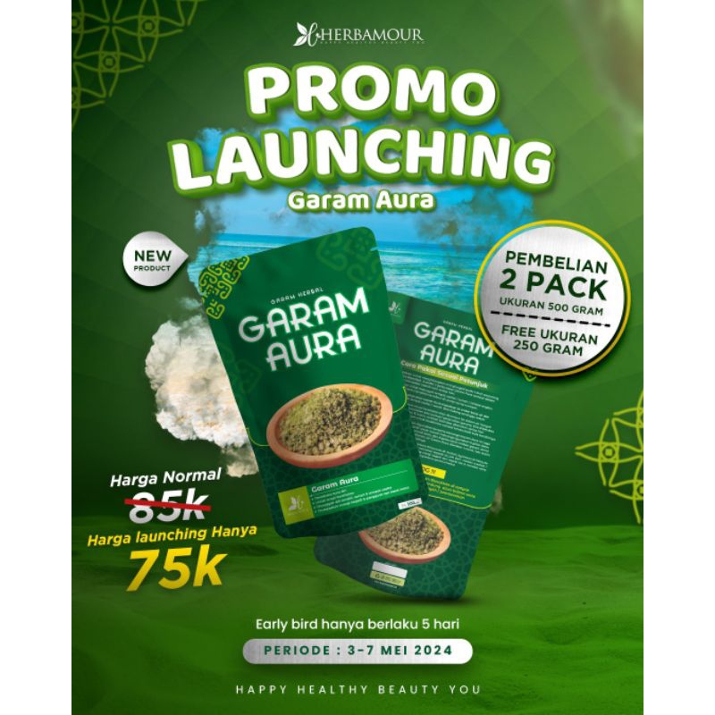 Jual HERBAMOUR GARAM RUQYAH GARAM AURA ORIGINAL MERUQYAH MENETRALISIR ...