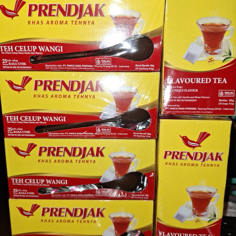 Jual Teh celup PRENDJAK vanilla mawar 25 | Shopee Indonesia