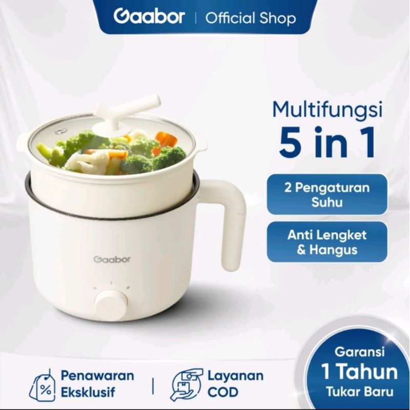 Jual Gaboor BEST Multicooker - Panci Listrik Anak Kost - Rebus Uap ...