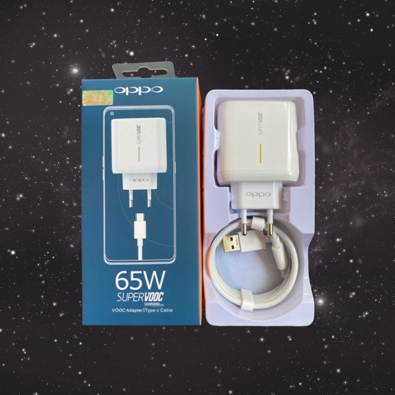 Jual charger oppo reno 4 5 6 7 7z 10pro A57 A79 A95 A96 supervooc 65w ...