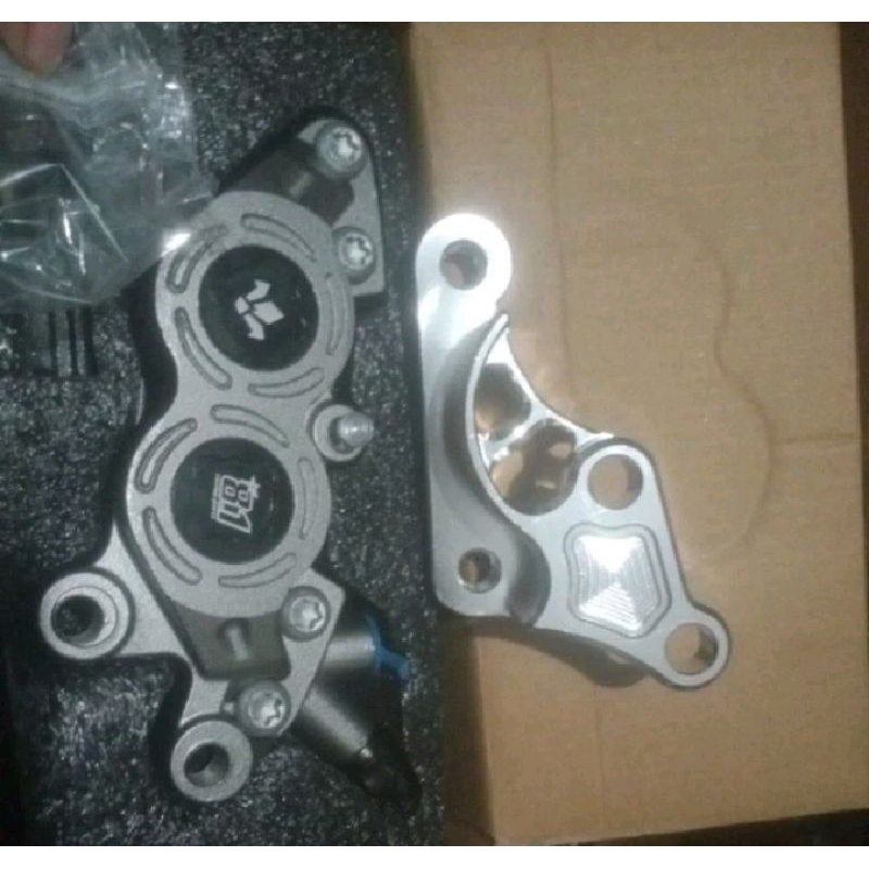 Jual KALIPER DEPAN 4p bigpot dan 2P 2 PISTON FIZR 125Z JUPITER RX KING NOUVO MX OLD MX NEW ...