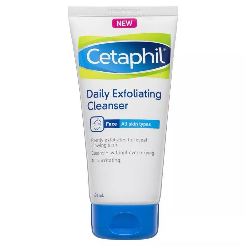 Jual Cetaphil Daily Exsfolianting Cleanser 178ml / Facial Wash / Sabun ...
