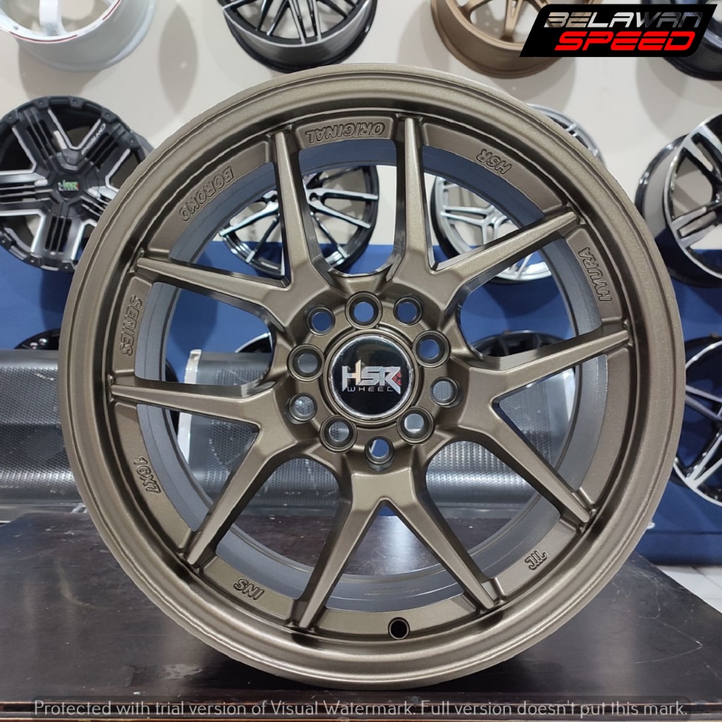 Jual VELG MOBIL RACING PELEK MODIFIKASI RING 16 HSR HYURA BOROKO PCD ...