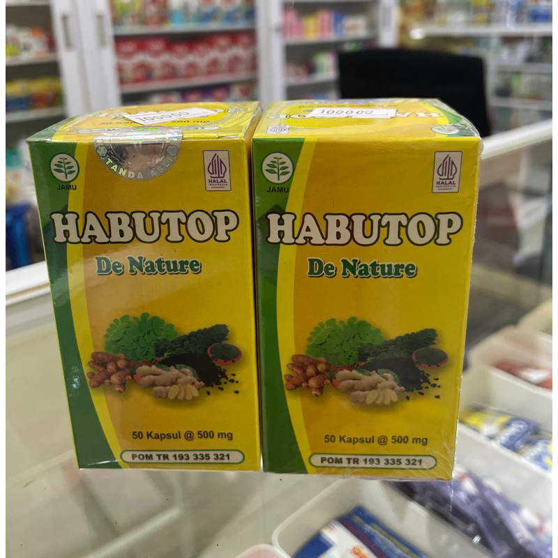 Jual HABUTOP 50 KAPSUL | Shopee Indonesia