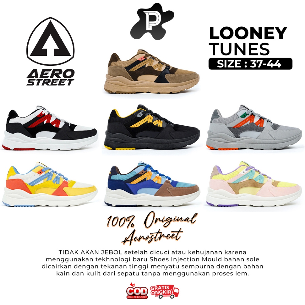 Jual [ORIGINAL] Aerostreet X Looney Tunes Tasmanian Devil / Sylvester ...