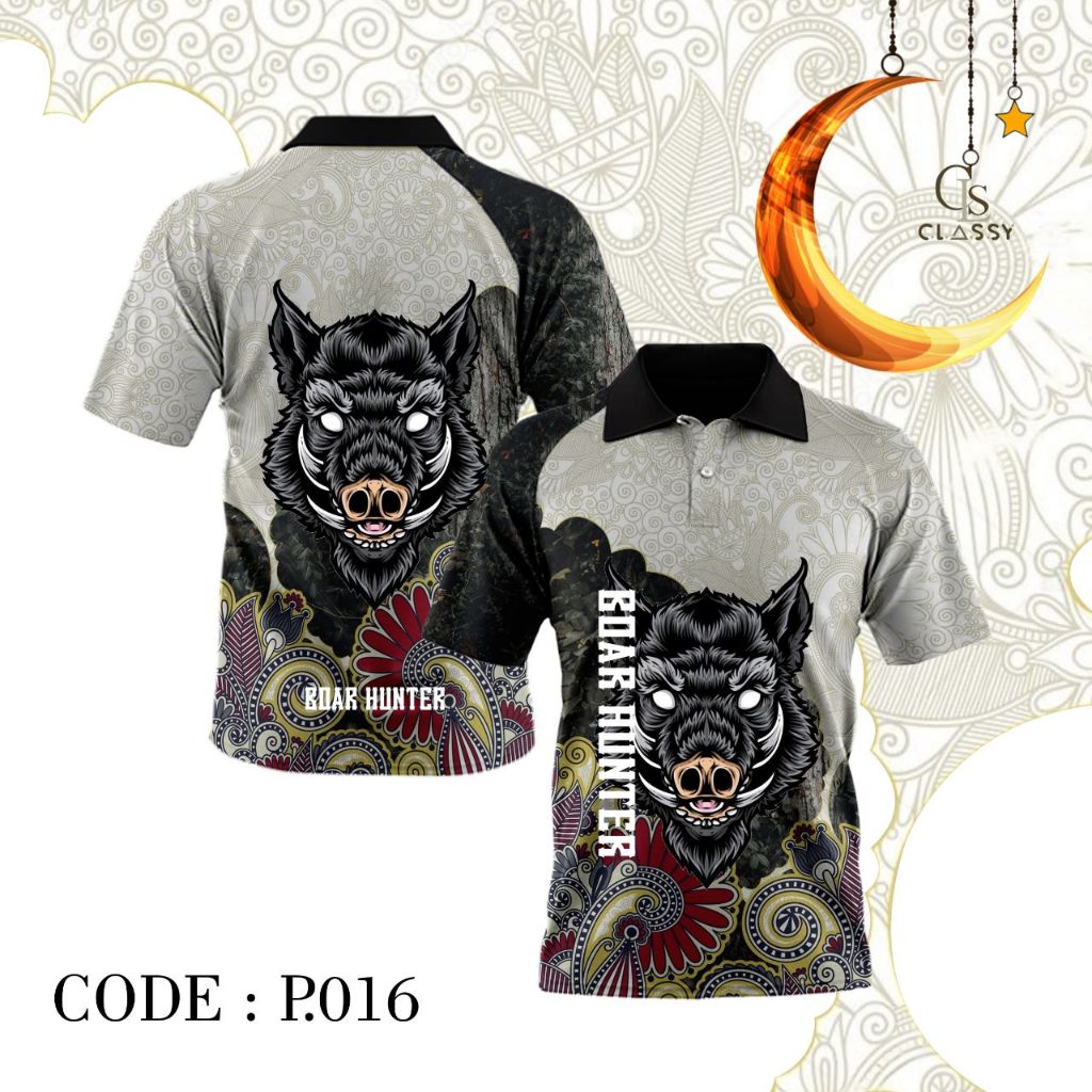 Jual Classy Company | Polo Shirt | Baju Polo Berburu Babi | Shopee ...