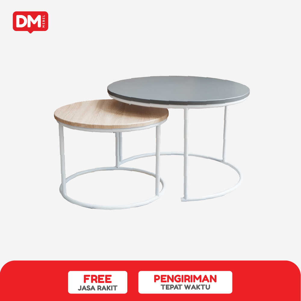 Jual DM Mebel Meja Ruang Tamu Meja Minimalis Rangka Besi Meja Kopi ...
