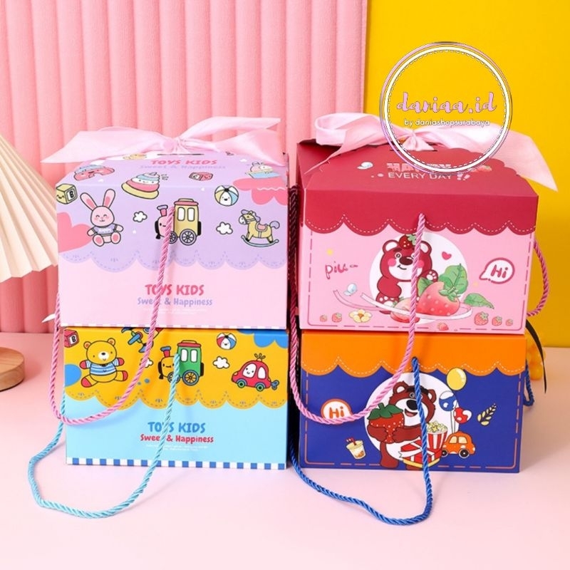 Jual Box Ulang Tahun, Box BENTO, Box Nasi Bento Ulang Tahun Anak, Tas ...