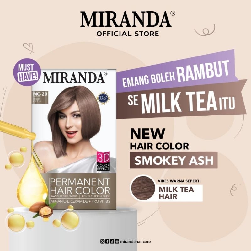 Jual MIRANDA Permanent Hair Color / Pastel Series / Color Temptation ...
