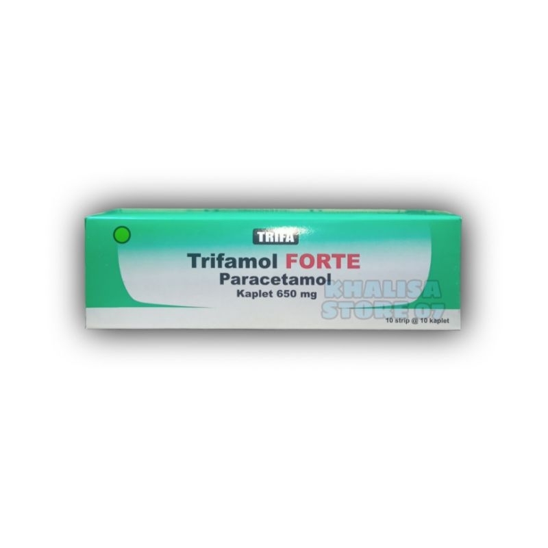 Jual Trifamol Forte Kaplet Paracetamol | Shopee Indonesia