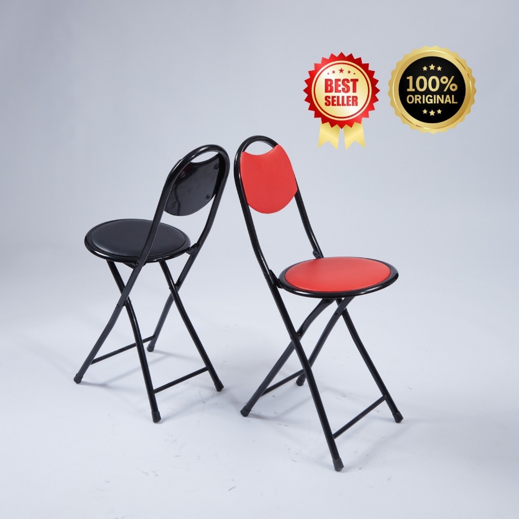 Jual Kursi Lipat - Hitam Foldable Chair Multifunction Chair House ...