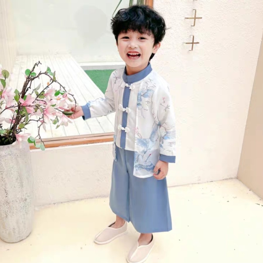 Jual Boy cheongsam set chinese traditional costume | Shopee Indonesia