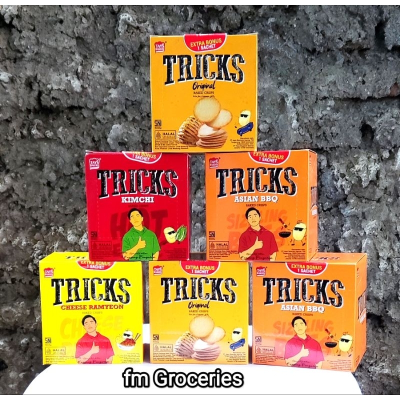 Jual Tricks Potato Baked Chips isi 11 pack | Shopee Indonesia