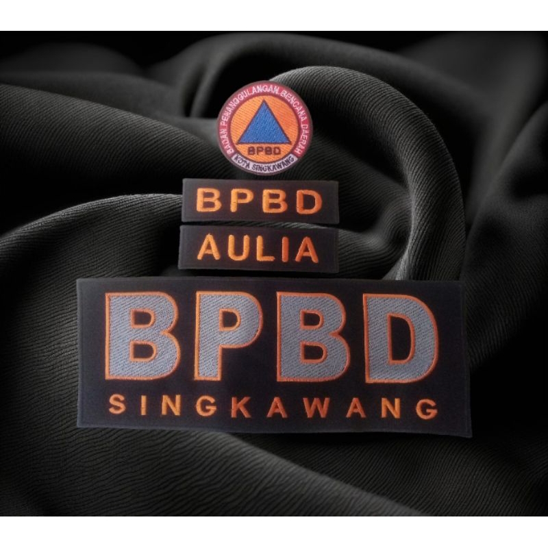 Jual SATU SET ISI 4PCS EMBLEM,PATCH ROMPI,JAKET,BPBD | Shopee Indonesia