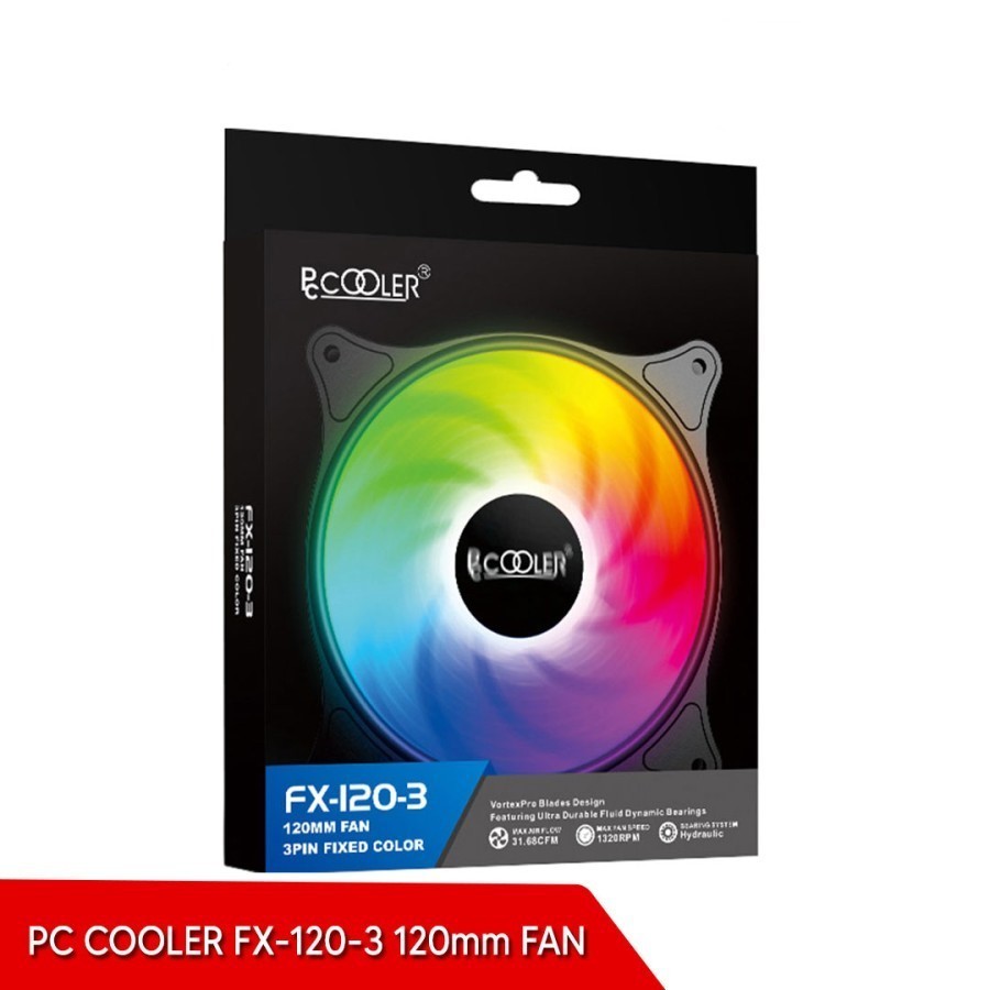 Jual FAN CASE PCCOOLER 12CM RGB | Shopee Indonesia
