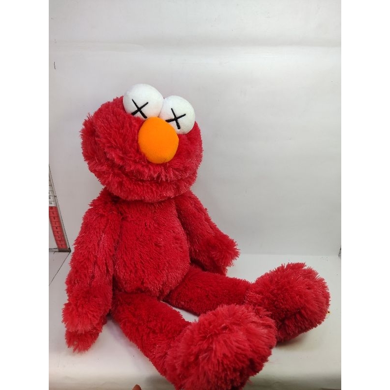 Jual boneka elmo sesame kaws original new tag | Shopee Indonesia
